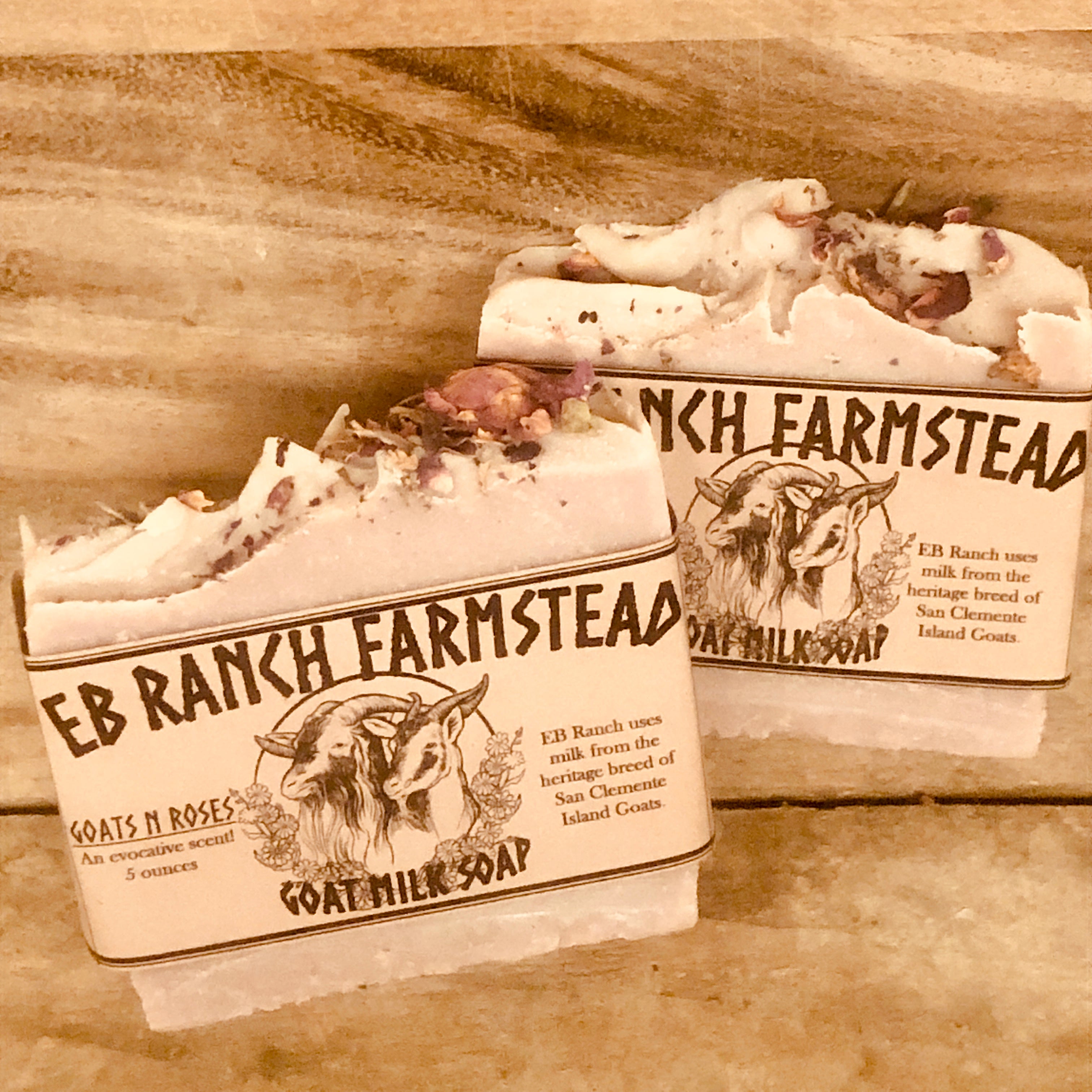 "Goats N Roses" - Handmade Fresh Rose Goat Milk Soap – Wild Haven Farm